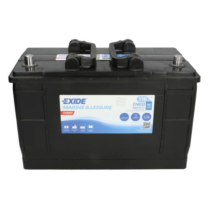 Акумулатор за моторни лодки, ел. генератор, каравани EXIDE 12V 110Ah ...