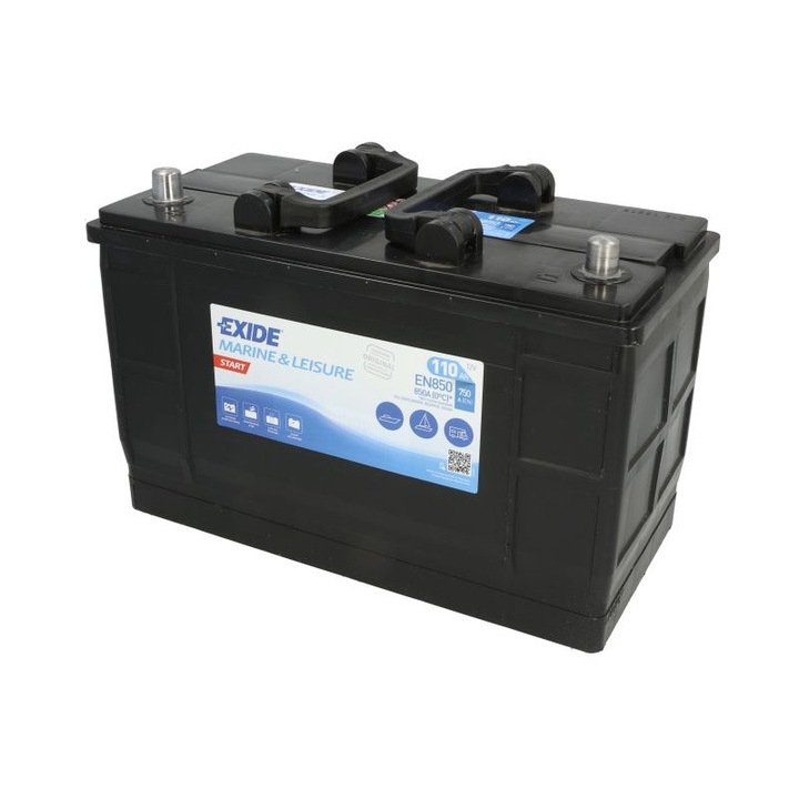 Акумулатор за моторни лодки, ел. генератор, каравани EXIDE 12V 110Ah ...