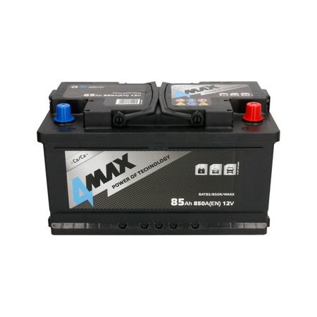 Acumulator auto 4MAX 12V 85Ah/850A, 315x175x175 B13 - flansa de montare ...