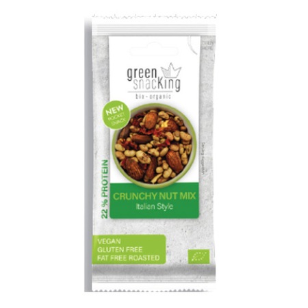 Mix de nuci BIO crocante cu 22% proteina - stil italian, fara gluten ...