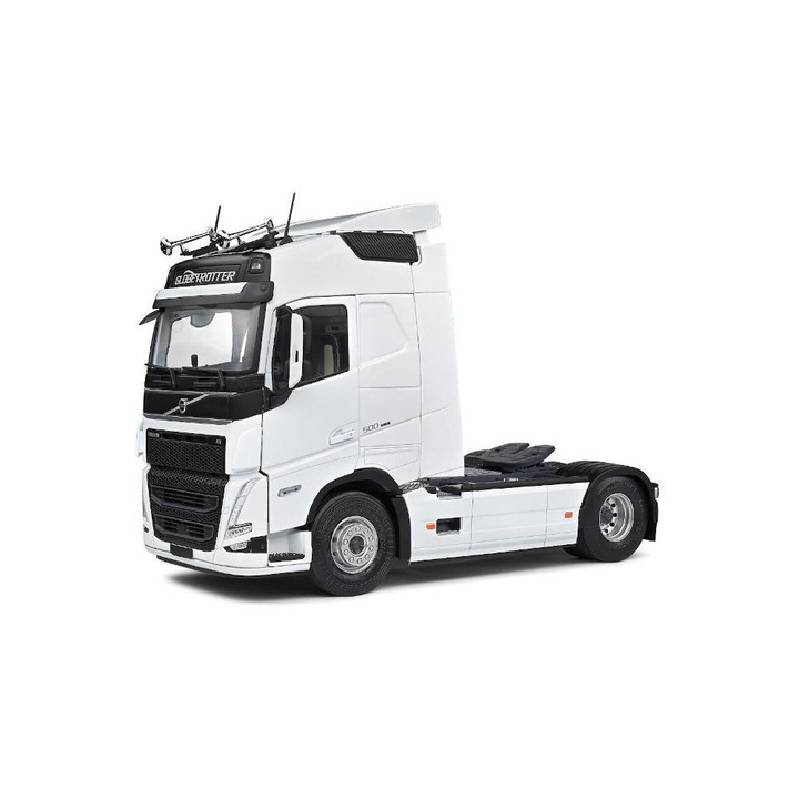 Macheta camion Volvo FH Globetrotter XL white 2021, 1:24 Solido - eMAG.ro