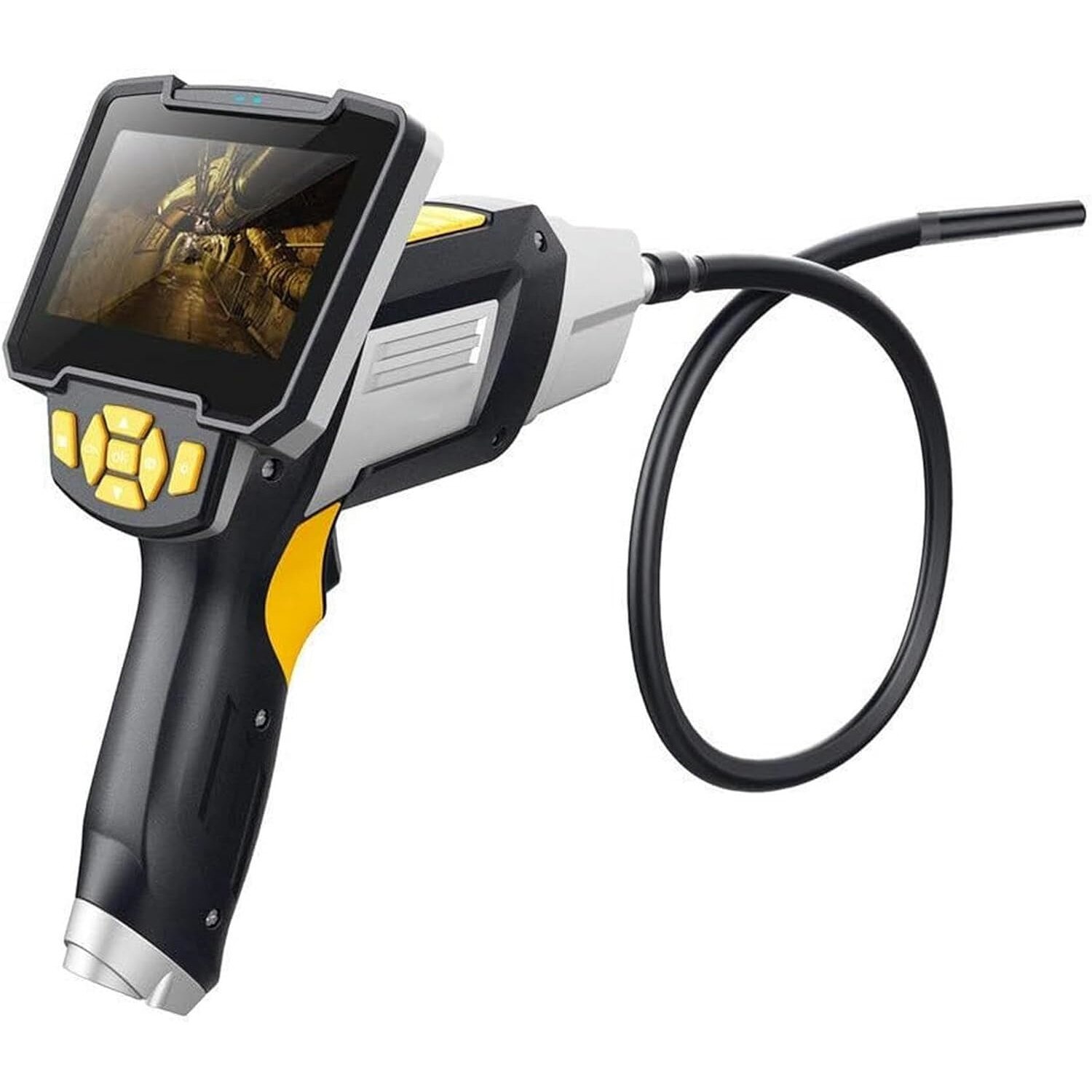 Camera de Inspectie Endoscop Profesionala, 4.5", Full HD, Cablu 5 m ...