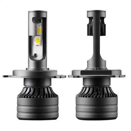 Set 2 Becuri LED Auto, L7, H4, 12V, 50W, Canbus - eMAG.ro