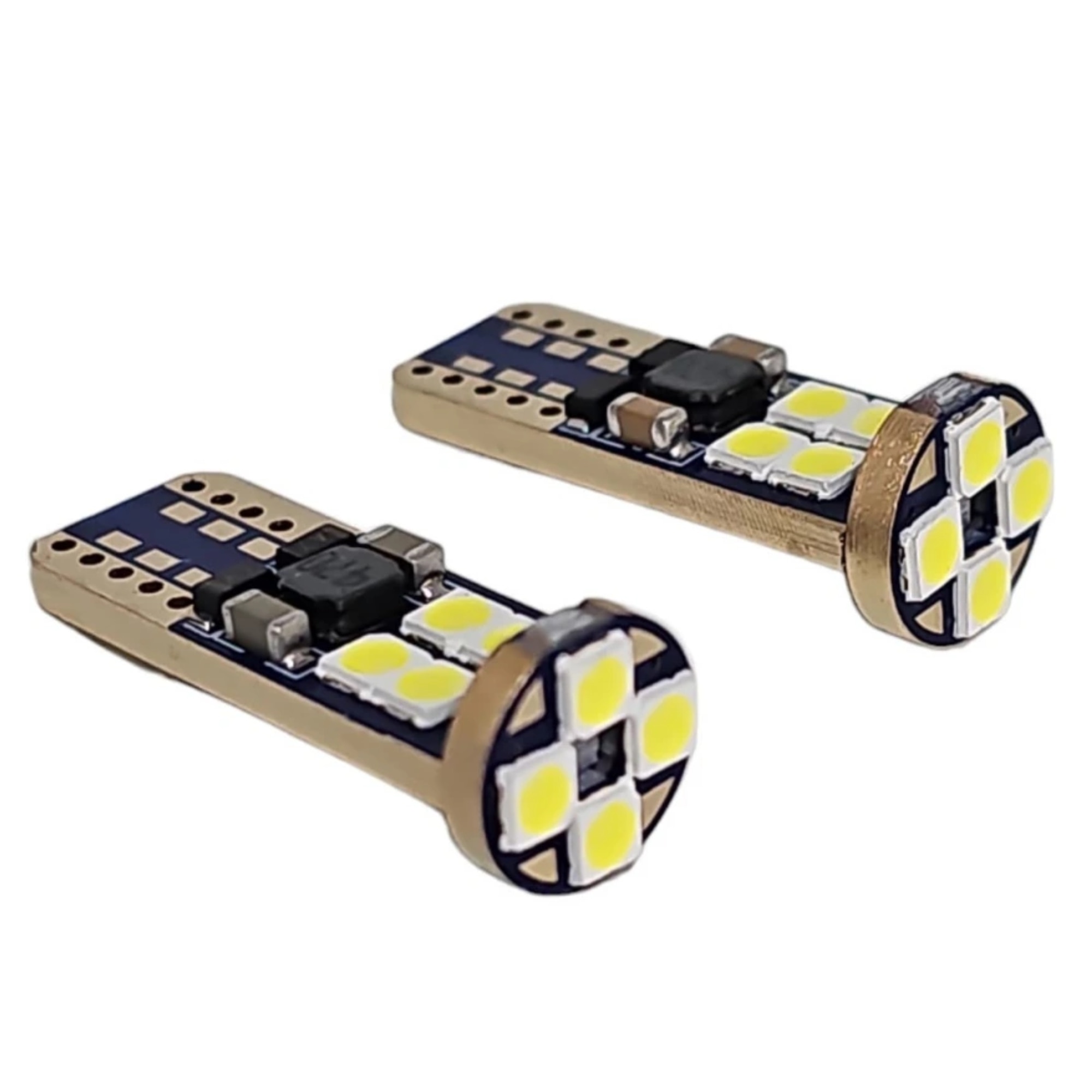 Set 2 Leduri Auto, T10, 12 SMD, Canbus - eMAG.ro