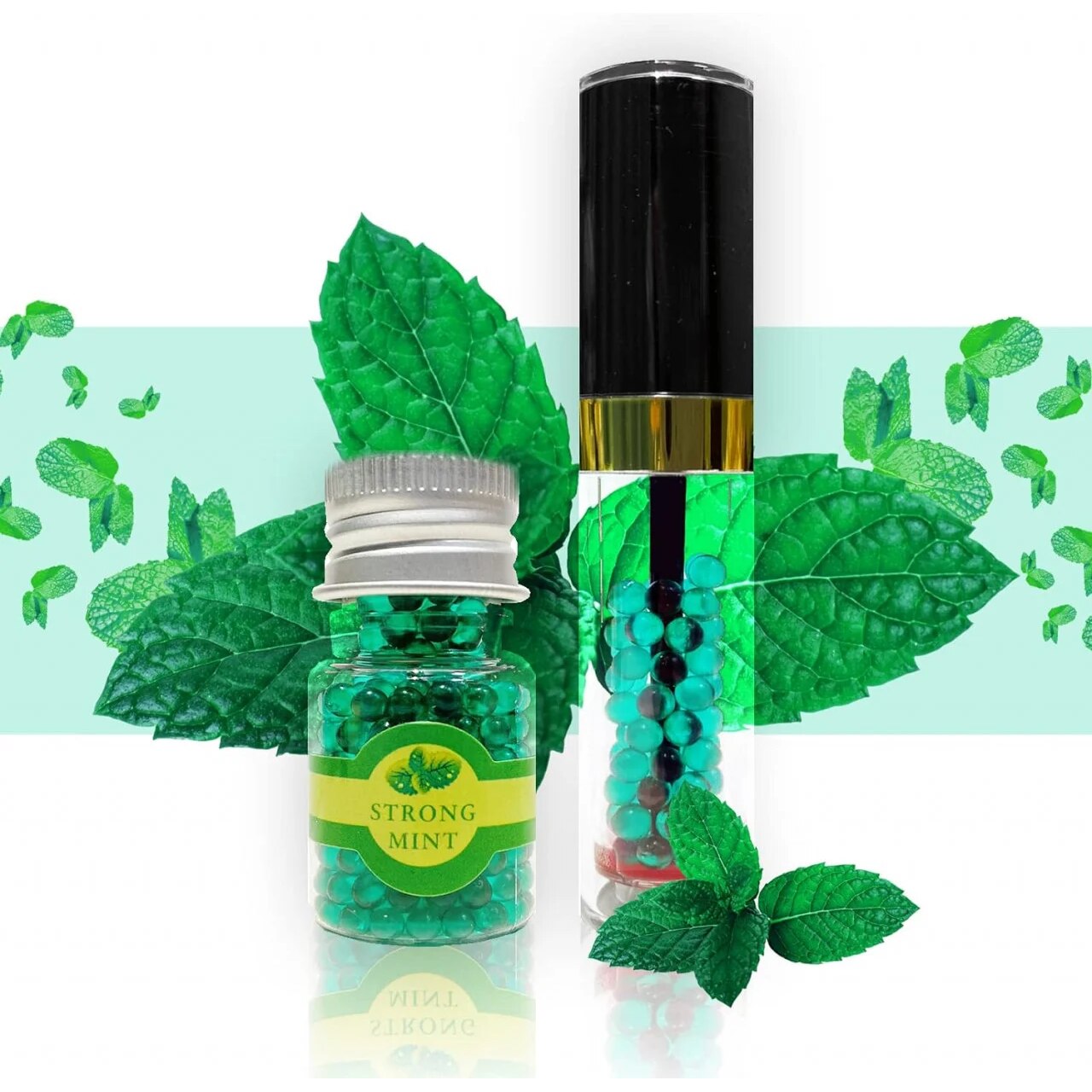 Set de 300 capsule aromatice pentru tigari Rhinestein, multicolor ...