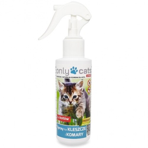 Spray pentru capuse si tantari Only Cats, 100ml - eMAG.ro