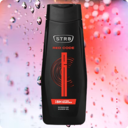 Комплект STR8 RED CODE, Мъжки, Душ гел 250 мл + Тоалетна вода 85 мл - eMAG.bg