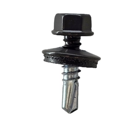 Surub Autoforant Cap Hexagonal 4.8x19mm Gri Antracit RAL 7016 - 250 buc ...