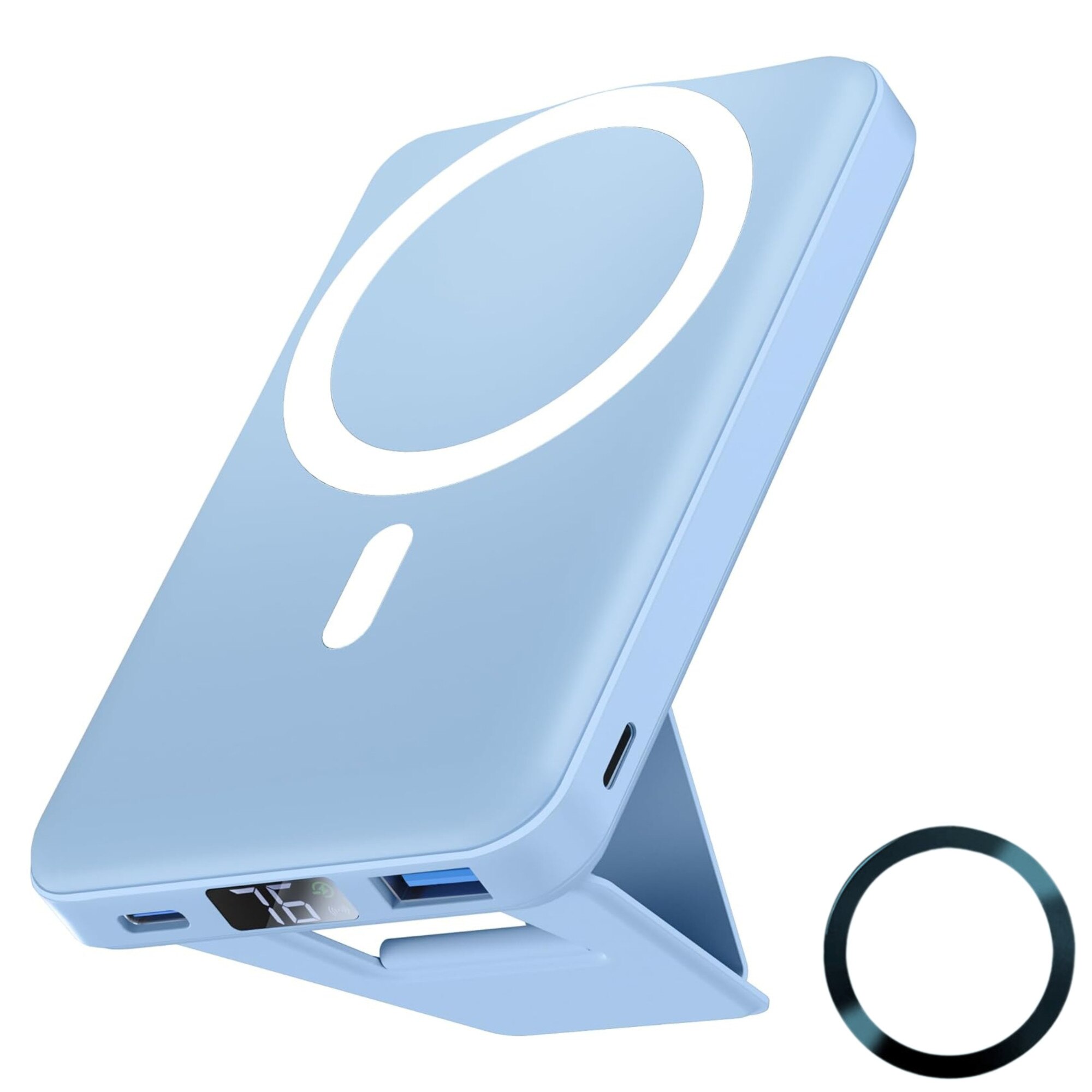 Acumulator Extern Wireless Magnetic Pliabil ESL by Essential Level ...