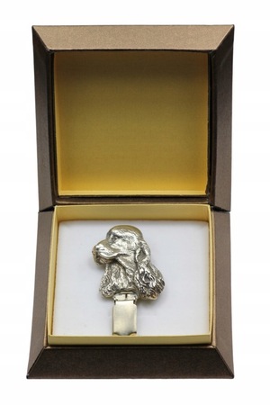 Brosa caine Cocker Spaniol cu clip, Art-Dog, Zinc, Argintiu - eMAG.ro