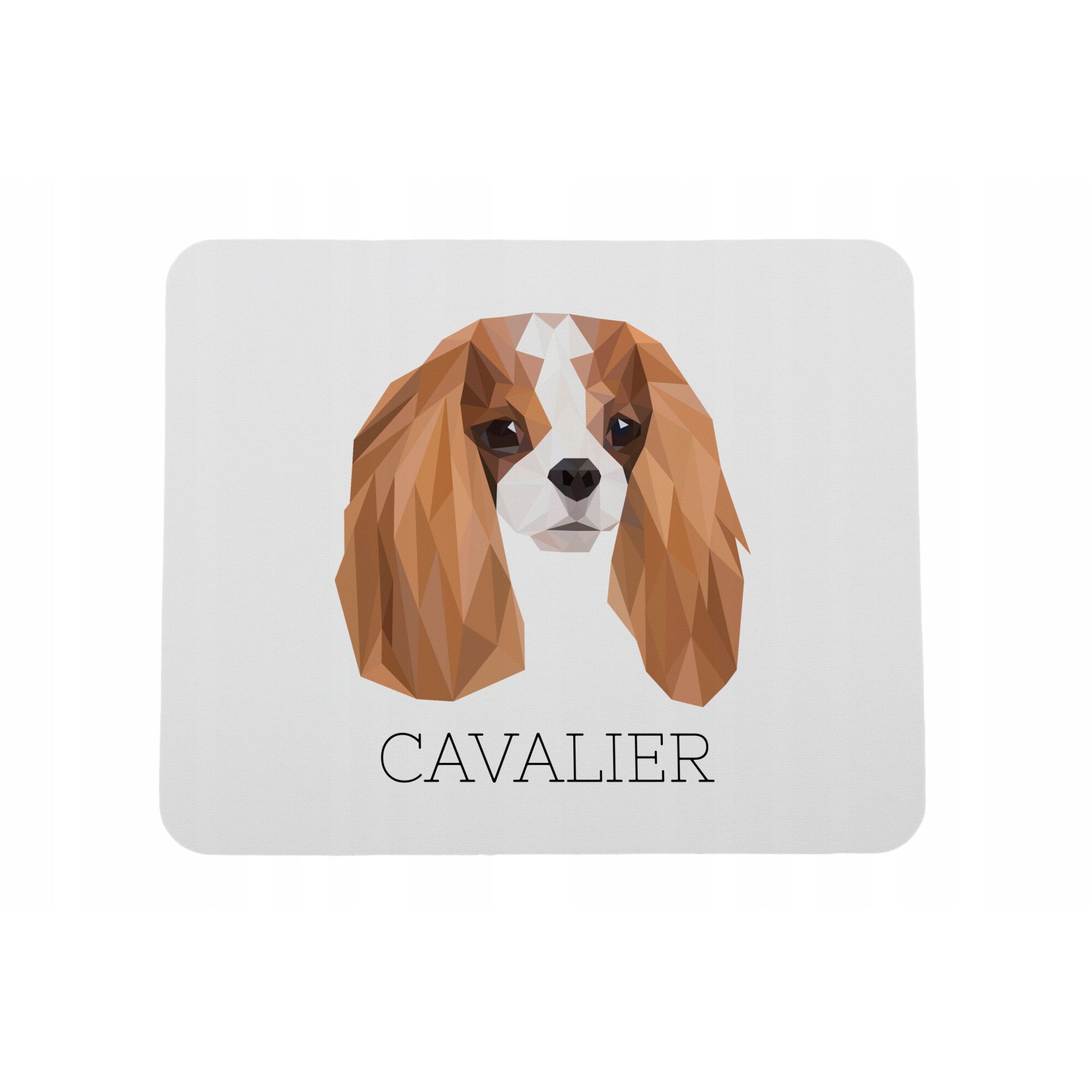 Mousepad, Model cu caine, Gri/Maro - eMAG.ro
