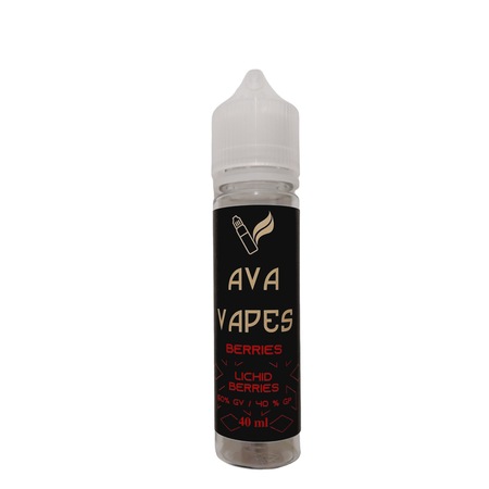 Lichid tigara electronica Ava, Berries, 40ml, 0mg/ml - eMAG.ro