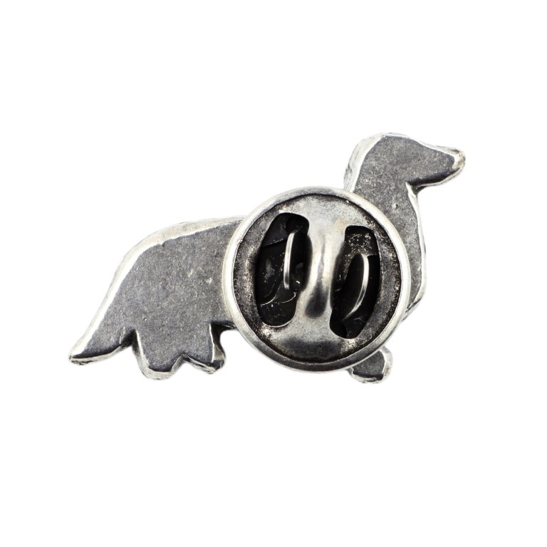 Brosa dama, Model Teckel Dachshund, Argint/Aliaj, Argintiu - eMAG.ro