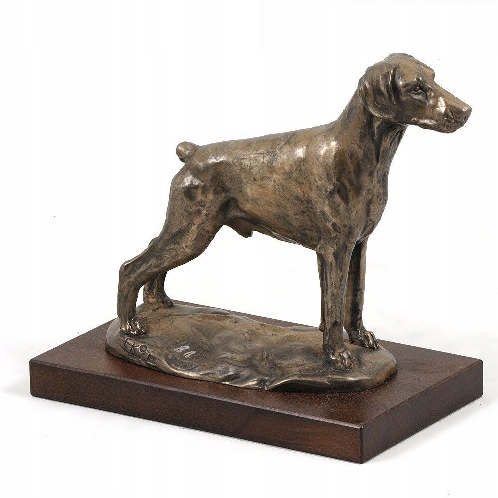 Statueta Art-Dog, Doberman, Rasina/Pulbere de bronz, Maro - eMAG.ro