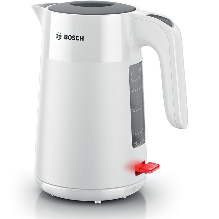 Fierbator de apa Bosch TWK2M161, 1.7l, filtru de calcar,oprire automata ...