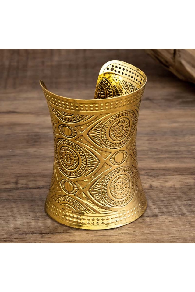 Bratara foarte lata pe brat, model roman cu Nazar Auriu - eMAG.ro