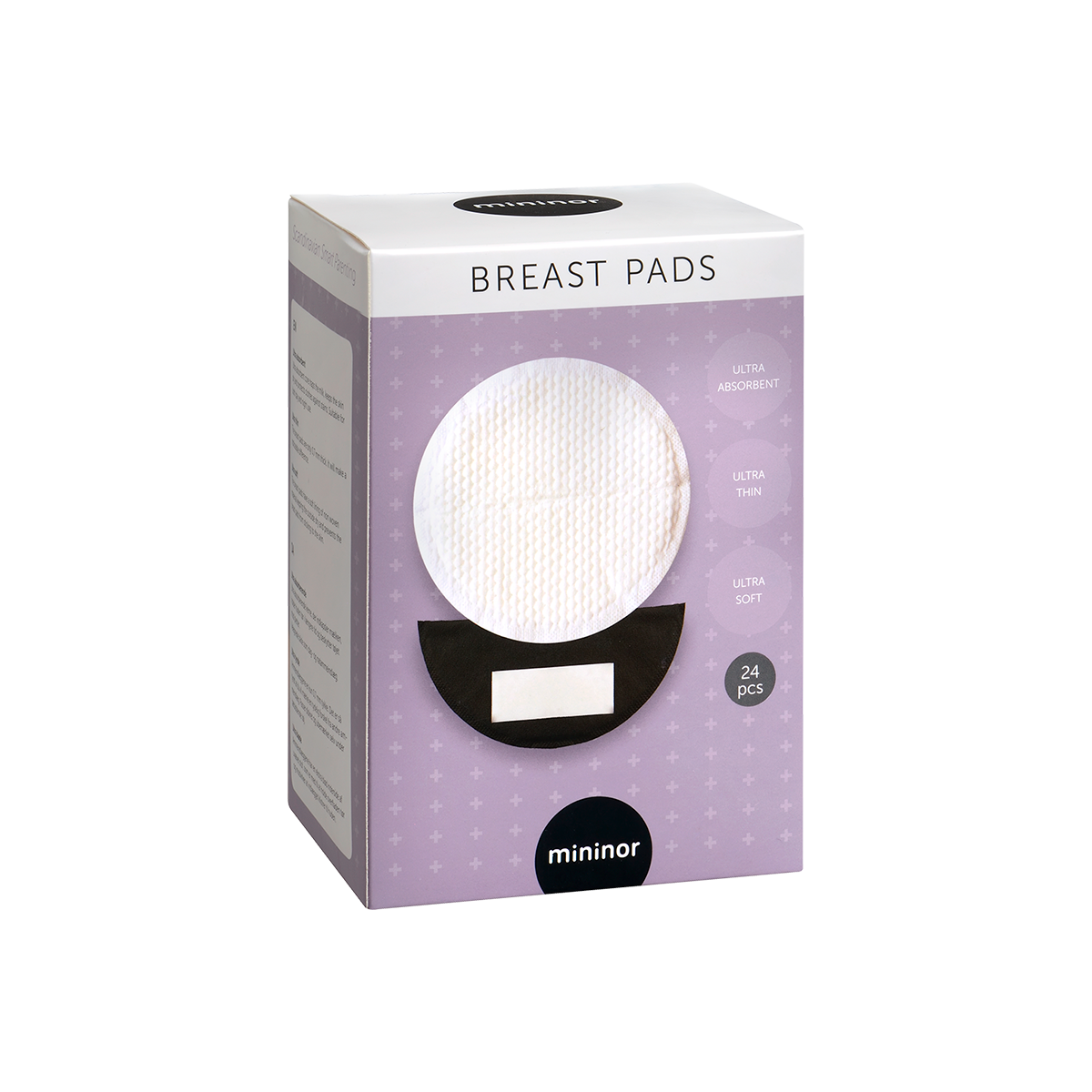 Tampoane pentru sani Mininor, 24 bucati, negru - eMAG.ro