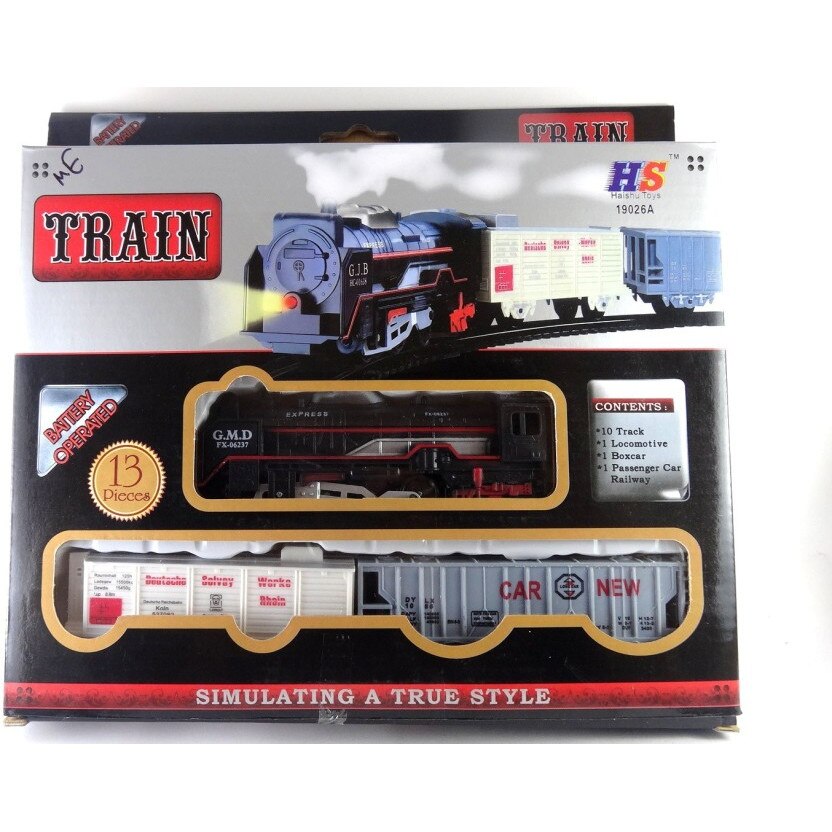 Trenulet De Jucarie, Electric Cu Circuit, Lumini Si Sunete, Scop®, 13 ...