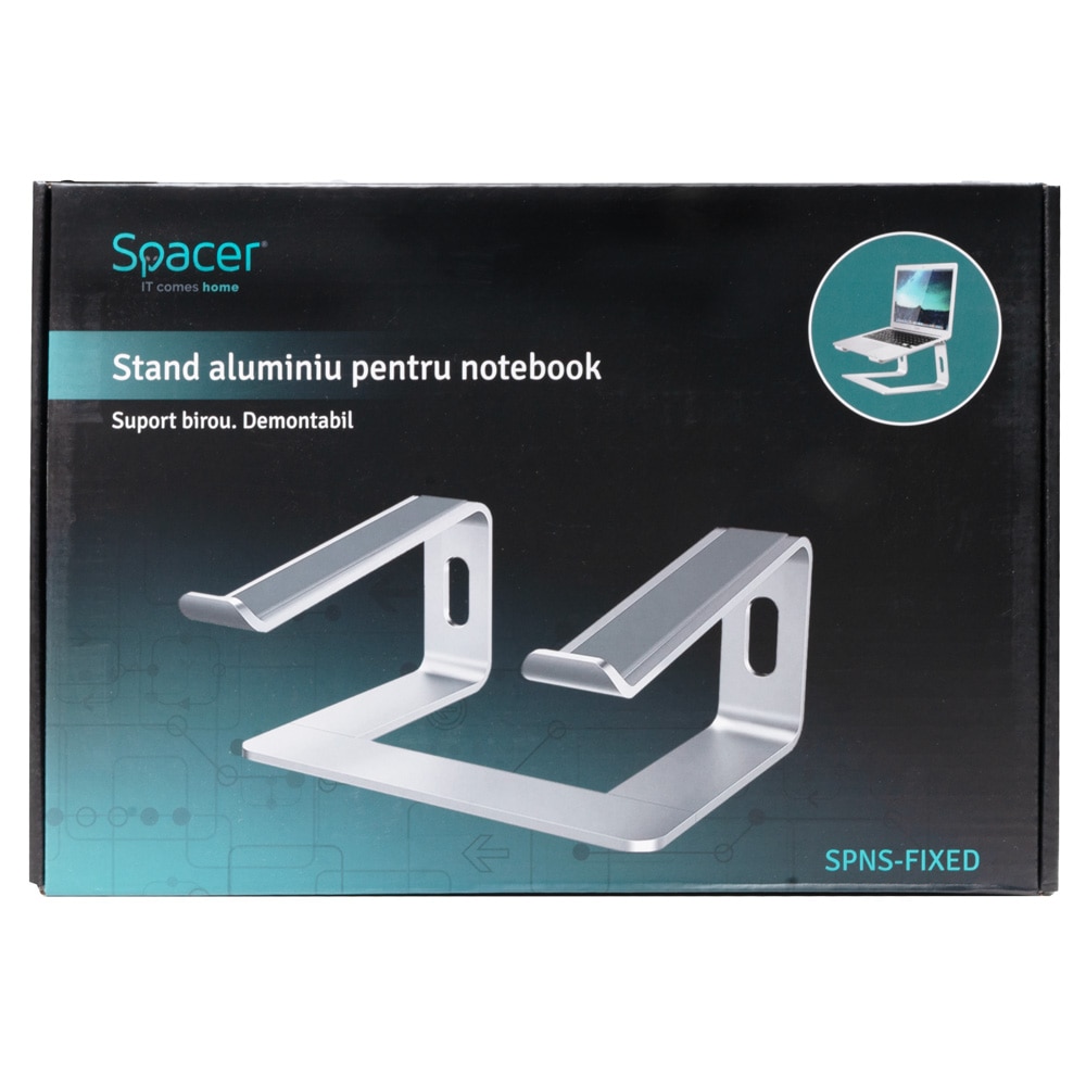 Stand notebook 15.6”, Spacer, SPNS-FIXED - eMAG.ro