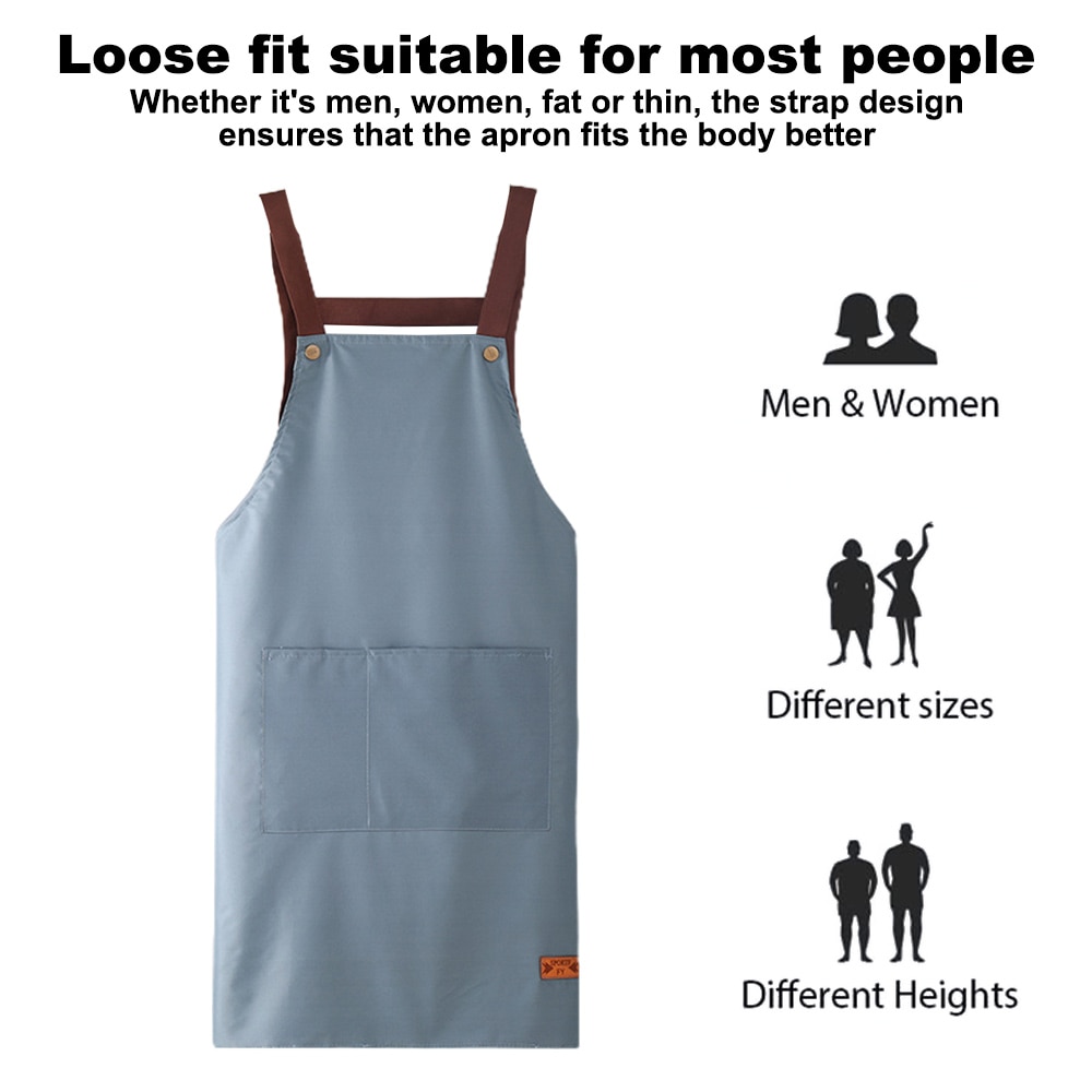 Set 2 sorturi de bucatarie, Impermeabil, Roz/Albastru - eMAG.ro