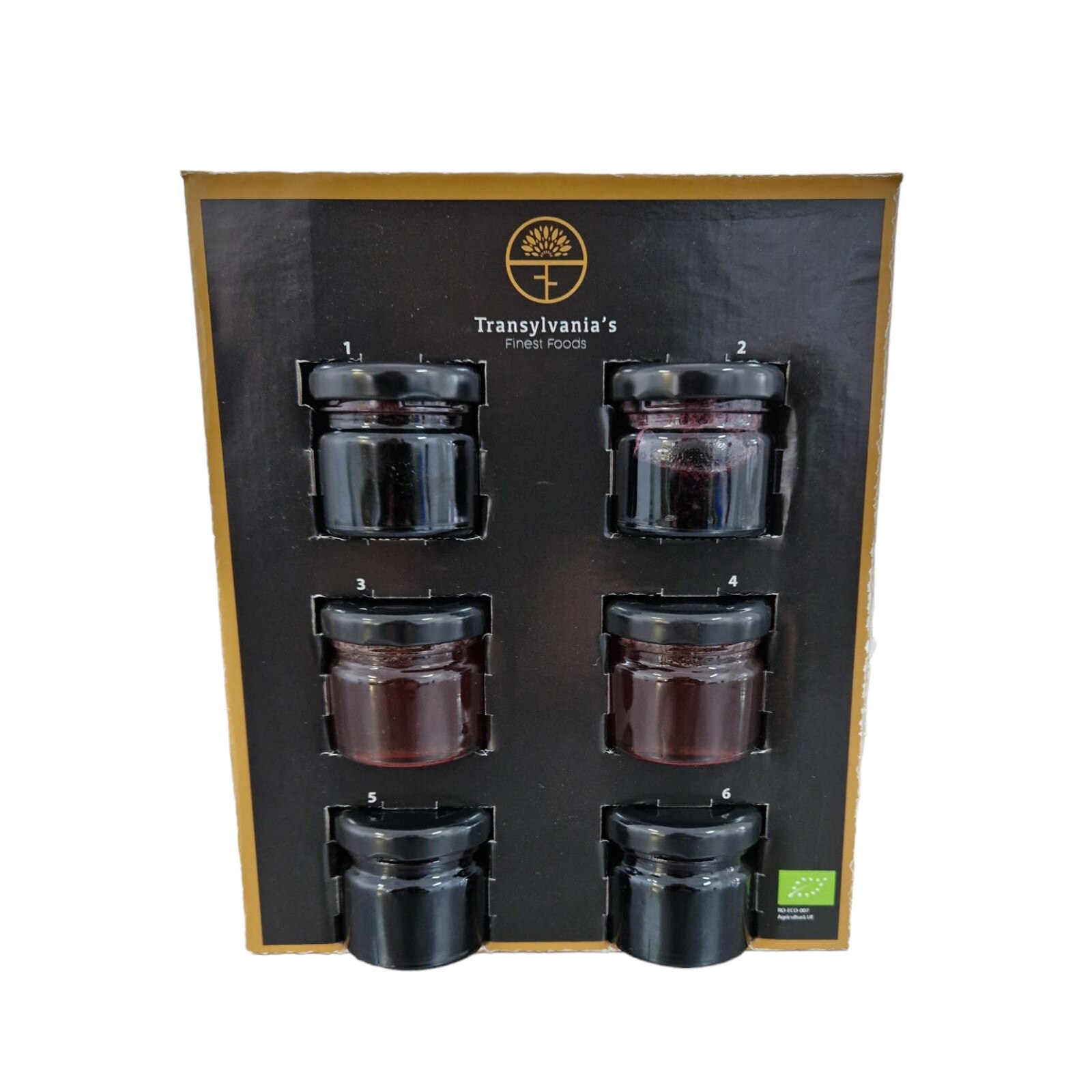 Cutie cadou miere diferite sortimente cu pudre Transylvania's Finest ...