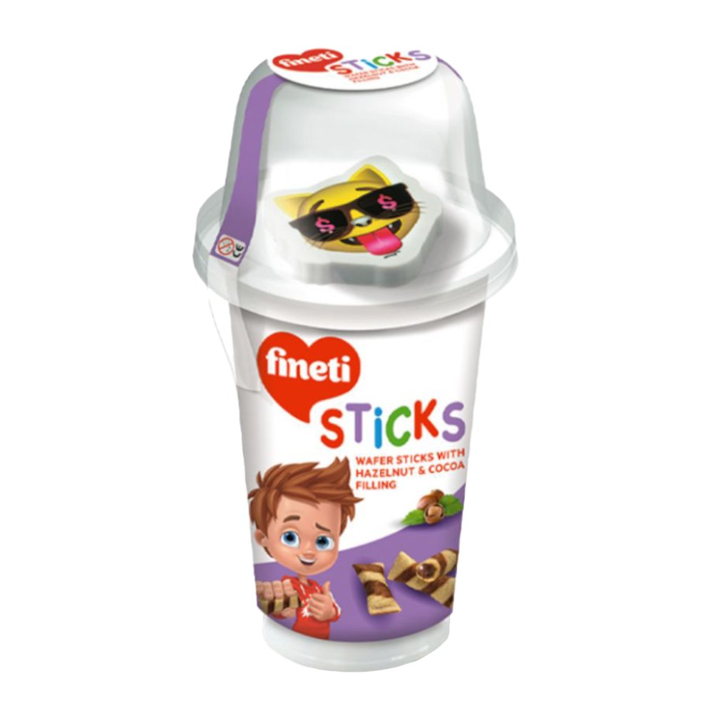 Set 7 x Napolitane cu Crema de Ciocolata Finetti Sticks, 45 g - eMAG.ro