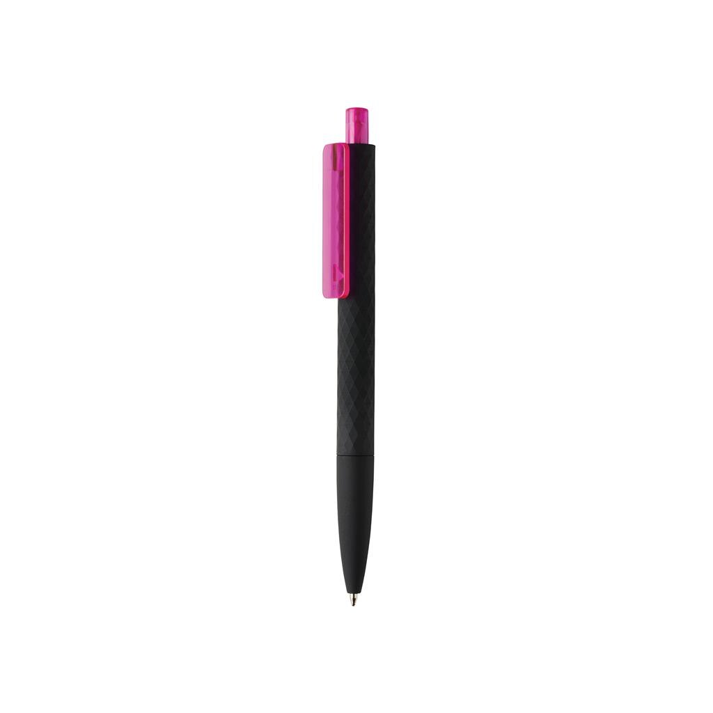 XD Design Smooth Pen, plastic, policarbonat, negru, roz, 14 x 1 cm ...