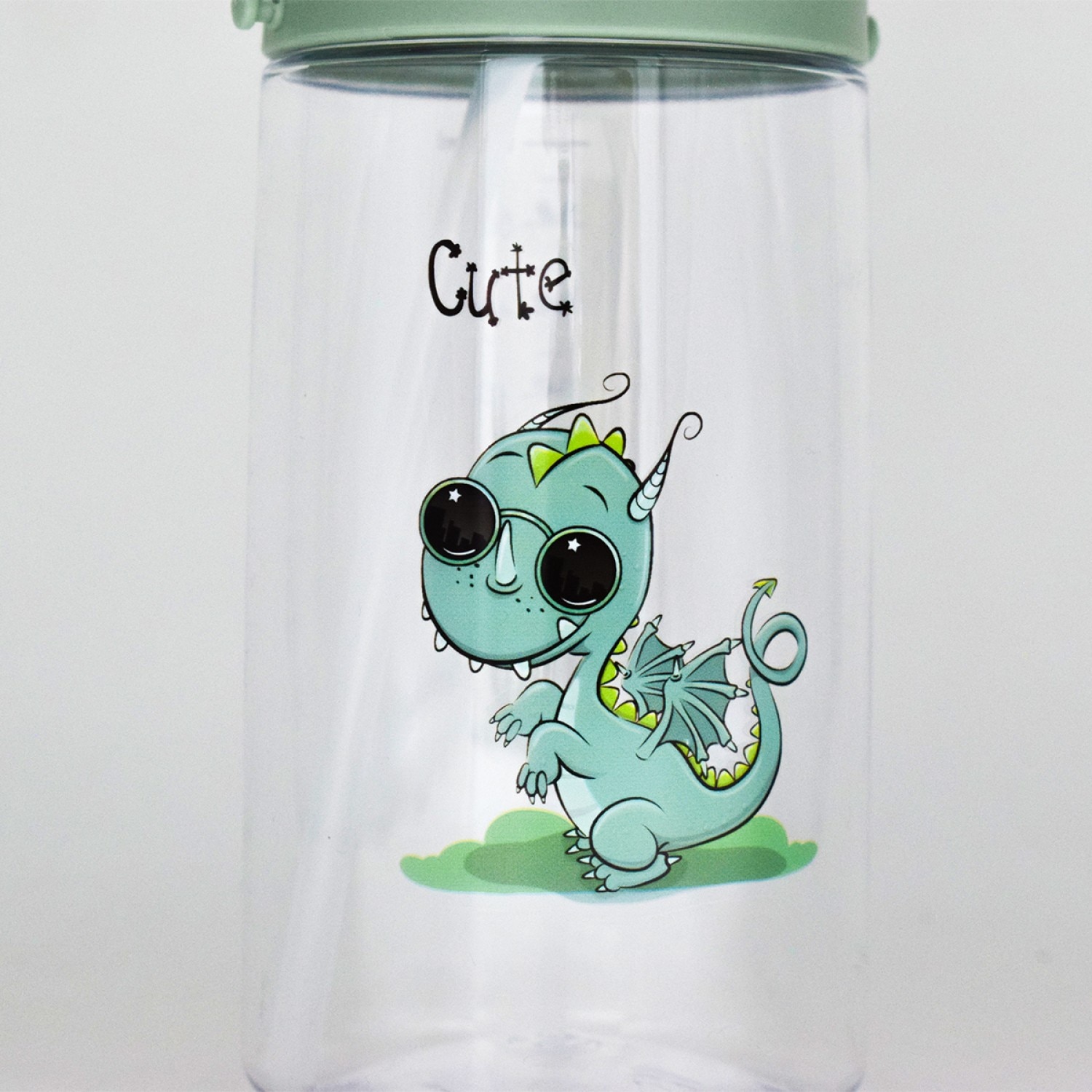 Sticla apa pentru copii, gradata, 550ml, Naimeed D5029, Verde - eMAG.ro