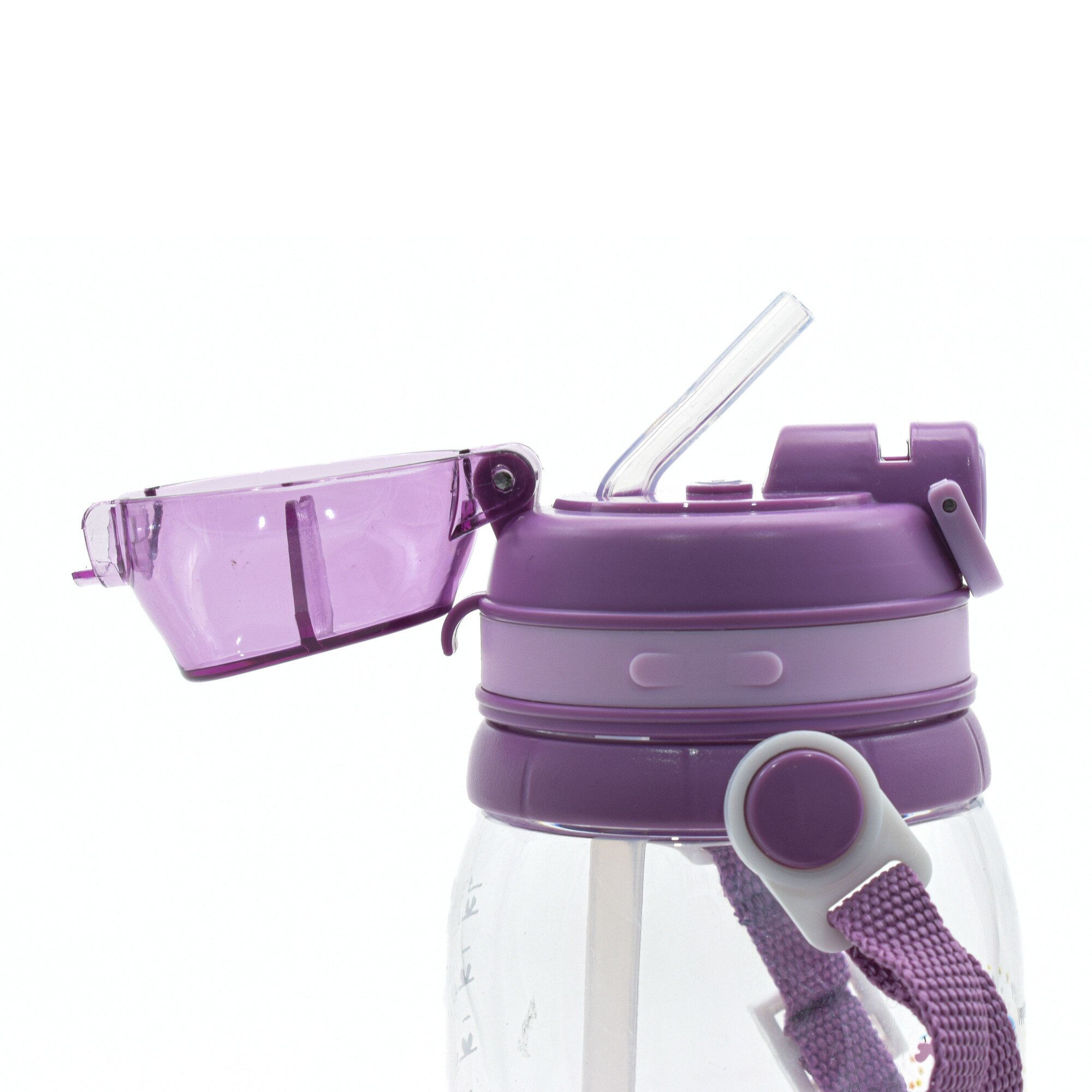 Sticla apa pentru copii, gradata, 550ml, Naimeed D5030, Mov - eMAG.ro