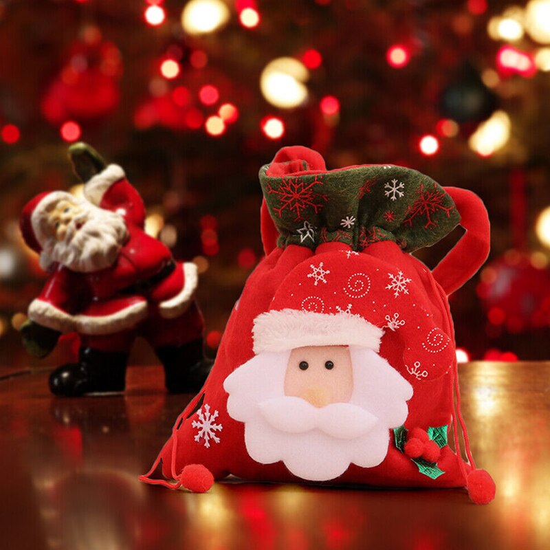 Saculet pentru cadou, model de sarbatoare cu personaje de poveste ...