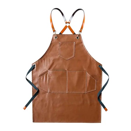 Sort impermeabil si reglabil din piele vegana ECO, 75cm x 60 cm maro ...