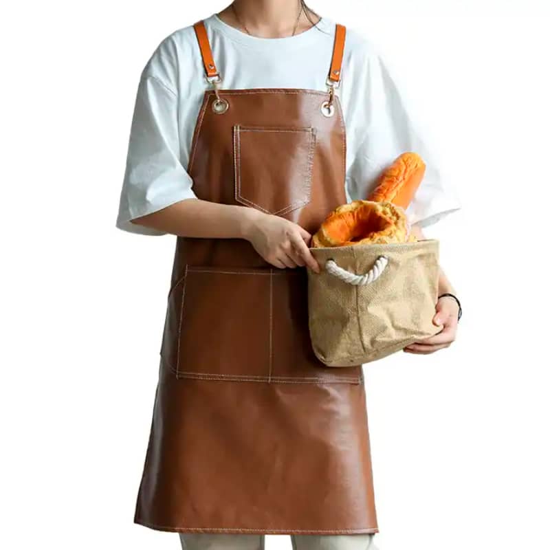 Sort impermeabil si reglabil din piele vegana ECO, 75cm x 60 cm maro ...