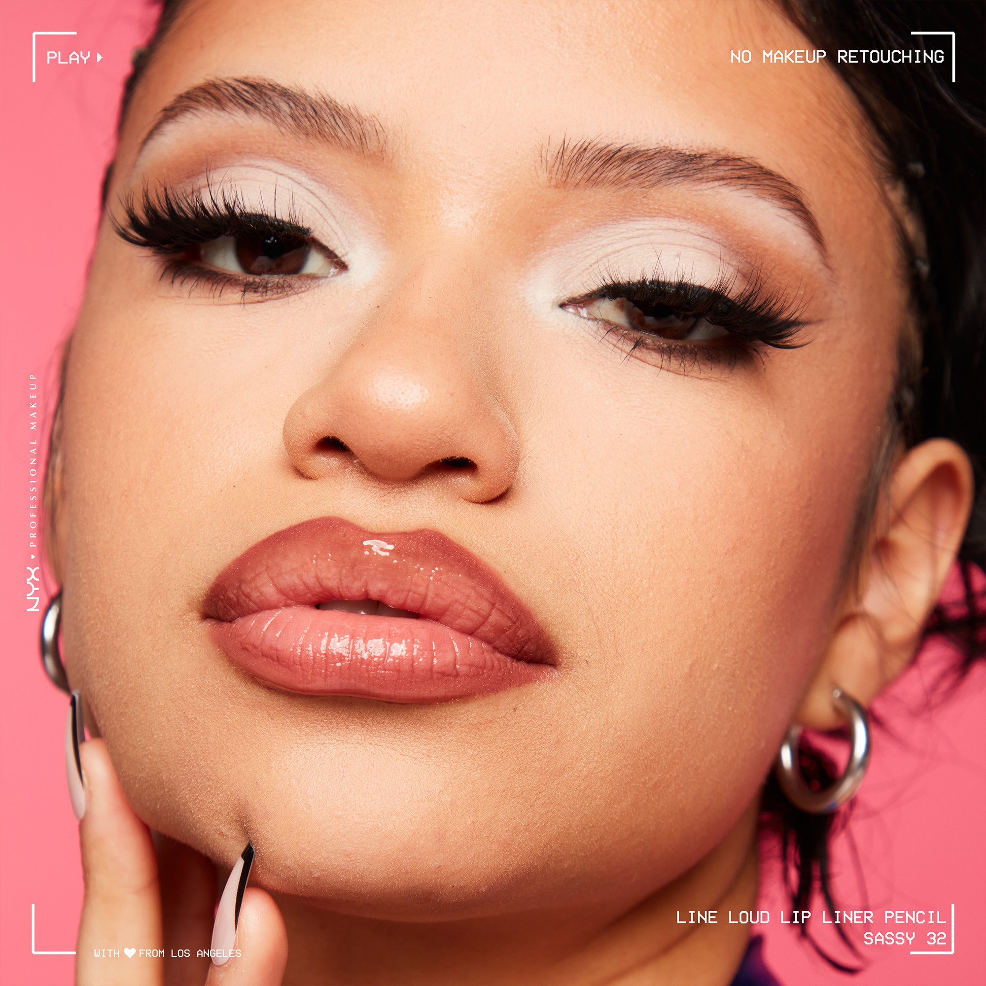 Creion pentru buze NYX PM Line Loud 32 Sassy, 1.2 gr - eMAG.ro