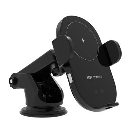 Incarcator Auto Wireless fara fir cu sensor infrarosu si clema automata ...