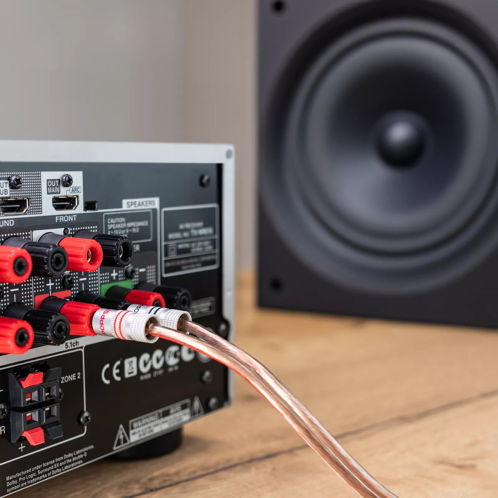 Cablu pentru boxe 20m Vayox VA0227, profesional, CCA, OFC, audio ...