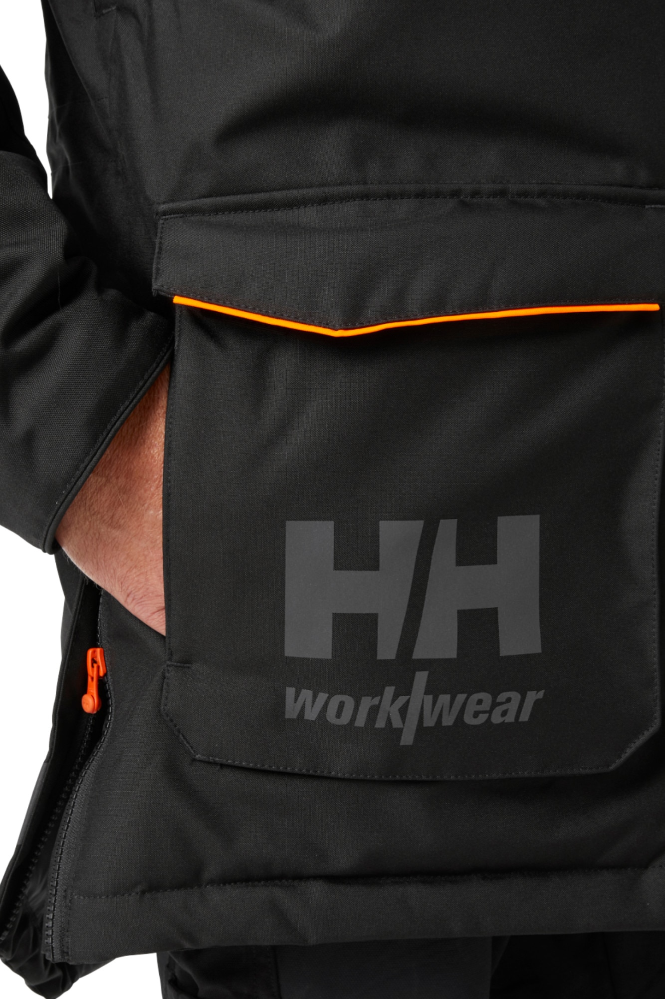 Geaca cu gluga imblanita Helly Hansen Bifrost Winter Parka, neagra ...