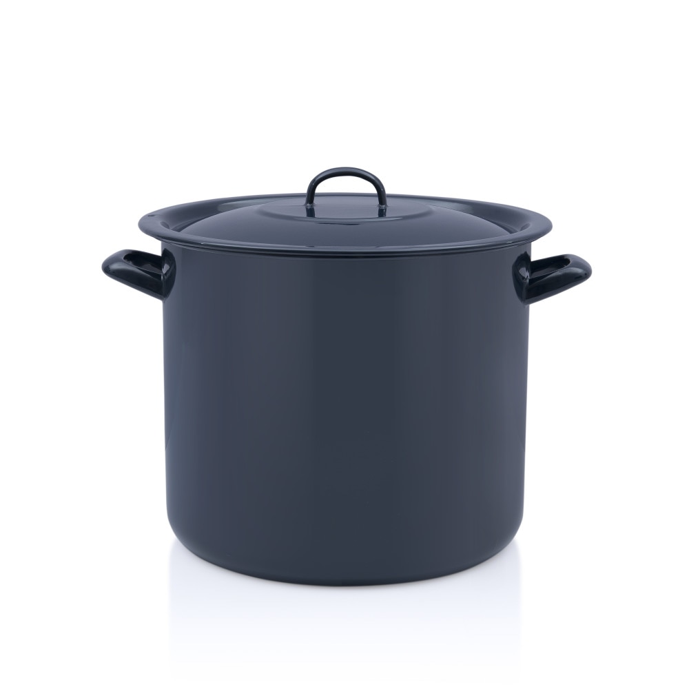 Oala clasica emailata 28 cu capac Metalac - eMAG.ro