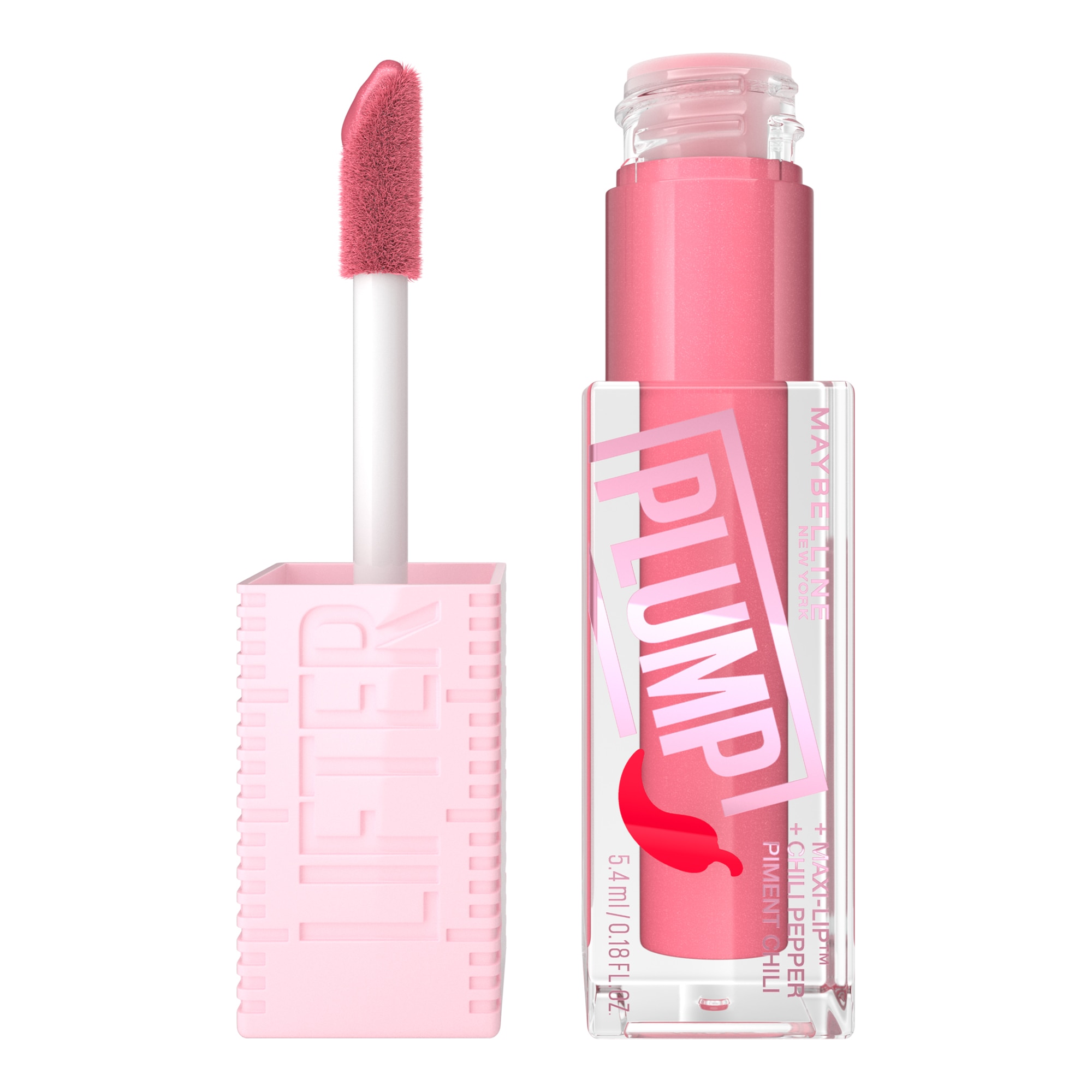 Luciu de buze cu efect de marire Maybelline New York Lifter Plump, 001 ...