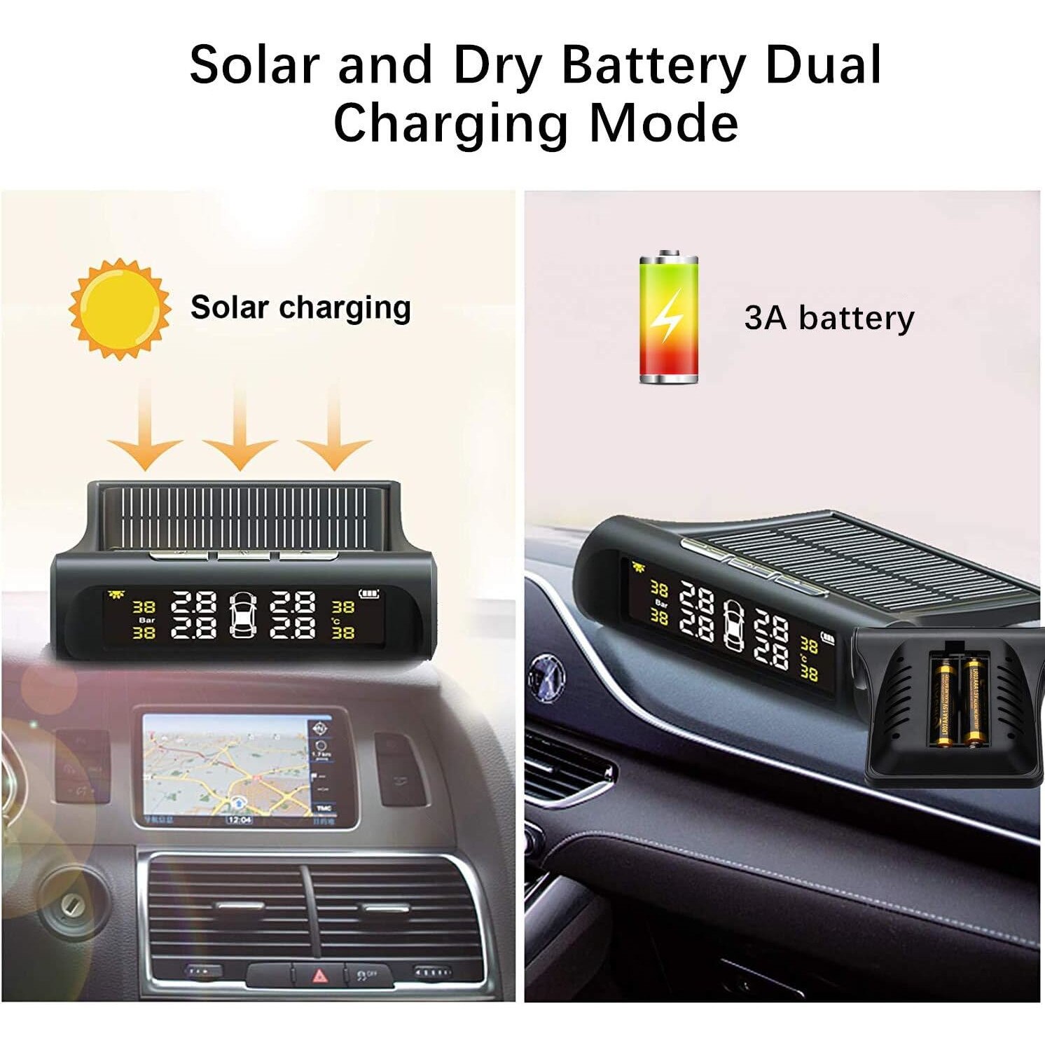 Система за следене на налягането на въздуха в гумите Mosmaoo® Автоматично ИЗКЛЮЧВАНЕ със