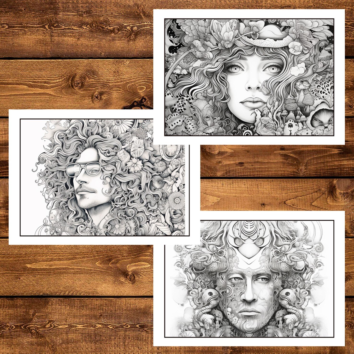 Carte de colorat cu 48 de ilustratii, Minti Creative, 102 pagini - eMAG.ro