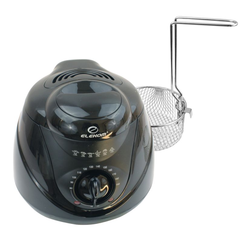 Mini Friteuza Elekom EK-908, 1 L, 1300W - eMAG.ro