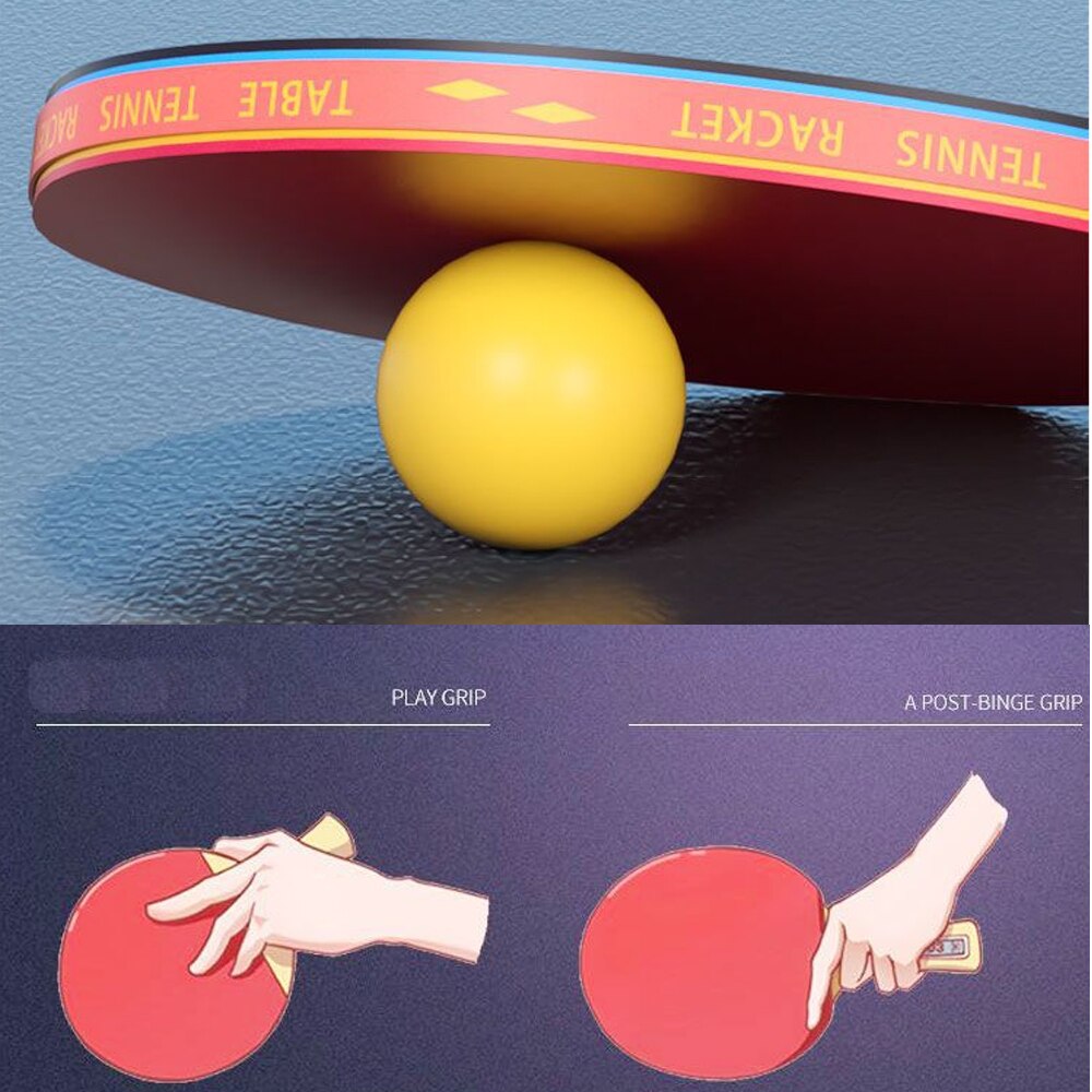 Set 9 piese Ping Pong, AllizBan, 2 palete, 5 mingi, fileu si geanta depozitare - eMAG.ro