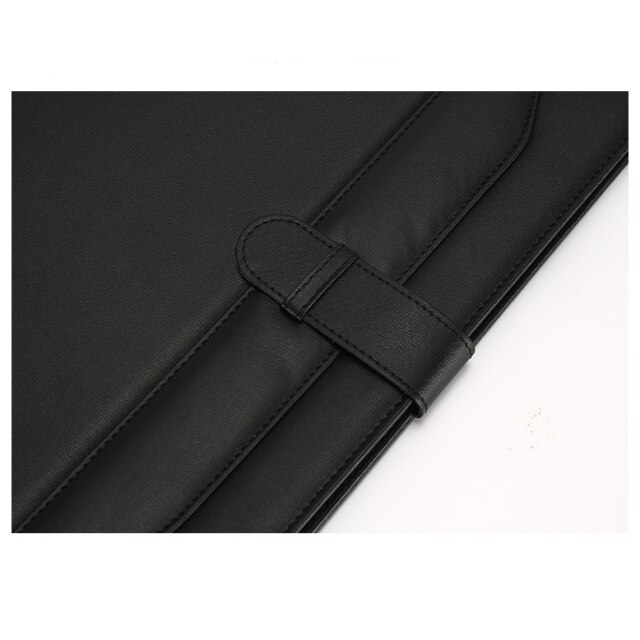 Dosar clipboard A4 din piele, BOMSTOM, Cu calculator si bloc de note ...