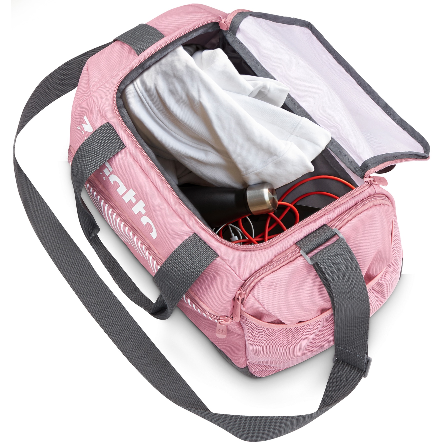 Geanta sport, fitness, dama, Zagatto® FIT AIR, Roz, Impermeabila, 18L ...