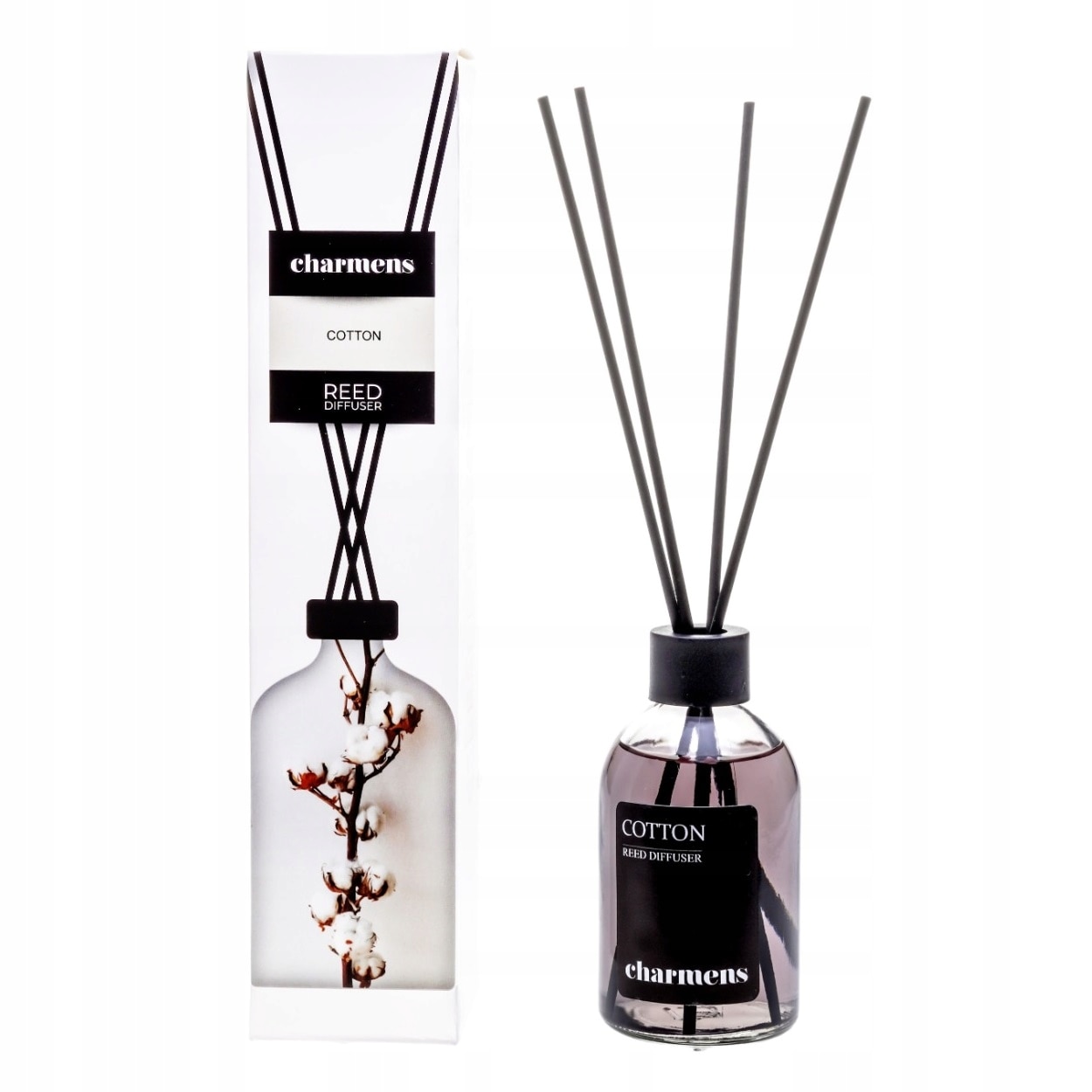 Odorizant de camera Charmens Reed Diffuser, Portocala, 110ml - eMAG.ro