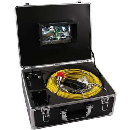 Camera Inspectie video canalizare, 45m, iUni ICT15, Monitor 7 inch ...