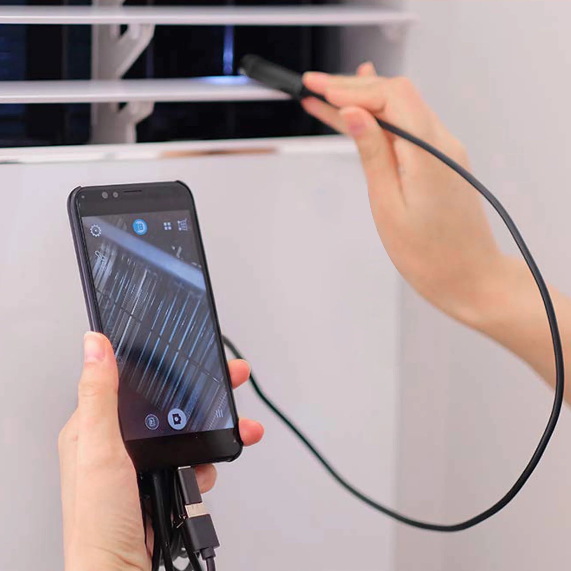 Camera Endoscop pentru telefon, laptop si computer, sistem de operare ...