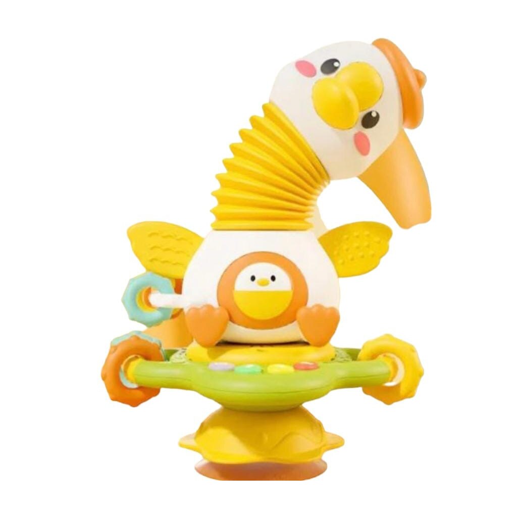 Jucarie interactiva pentru copii, gasca cu ventuza - eMAG.ro