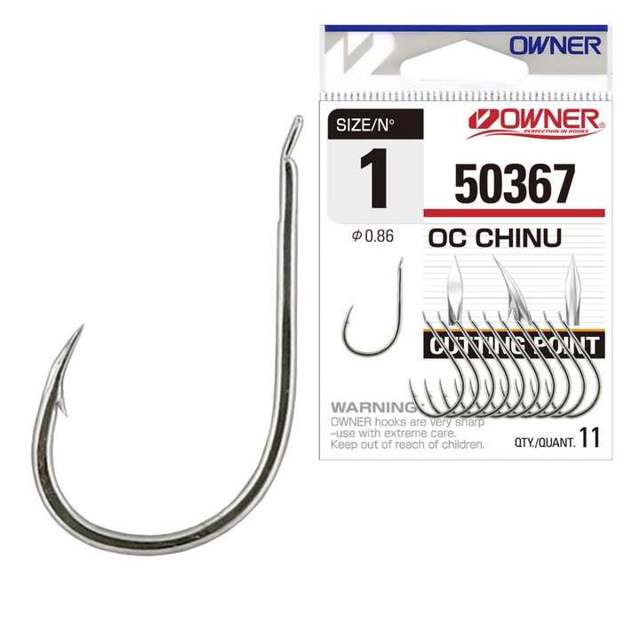 Кука MMT Owner 50367 No.6 Cut Chinu - eMAG.bg