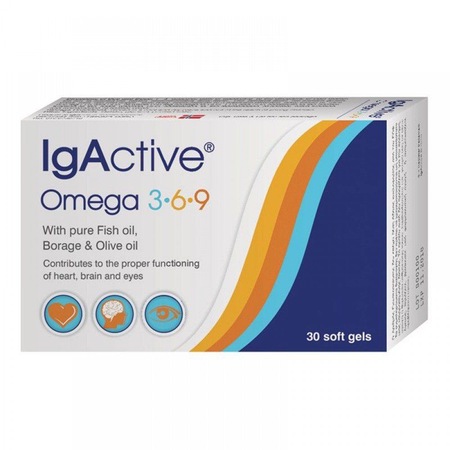 Supliment alimentar, IgActive, Omega 3-6-9, 30 Capsule moi - eMAG.ro
